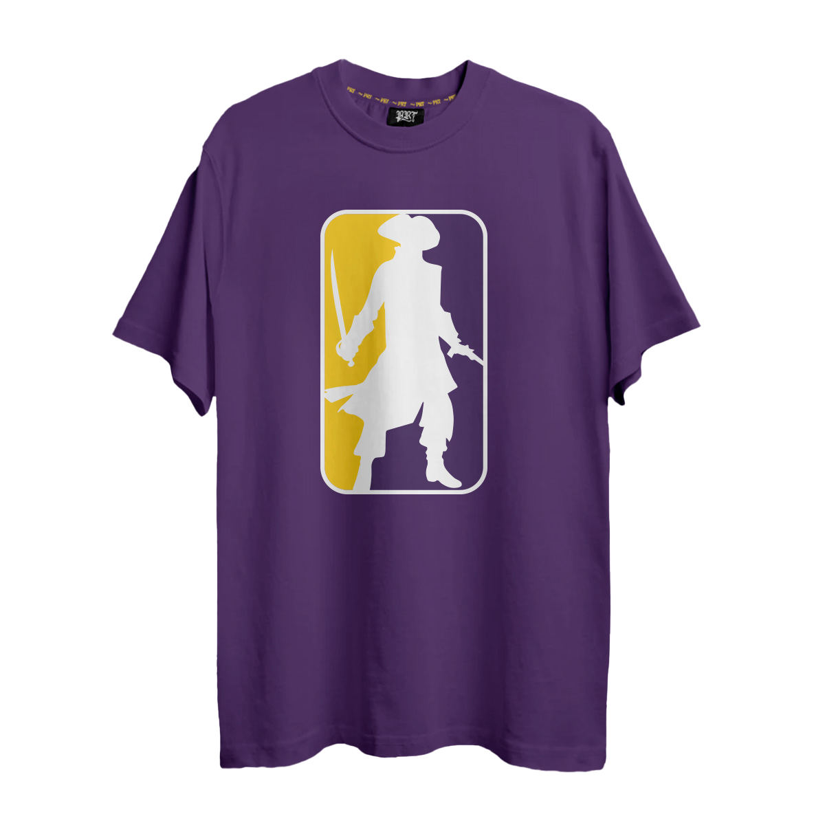 Tee Shirt Pirates Purple Prt